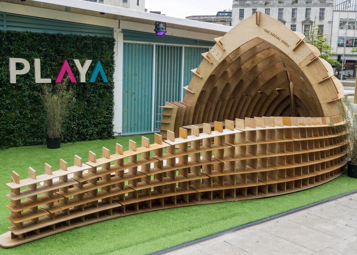 The Social Shell Pavilion - AJ Buildings Library
