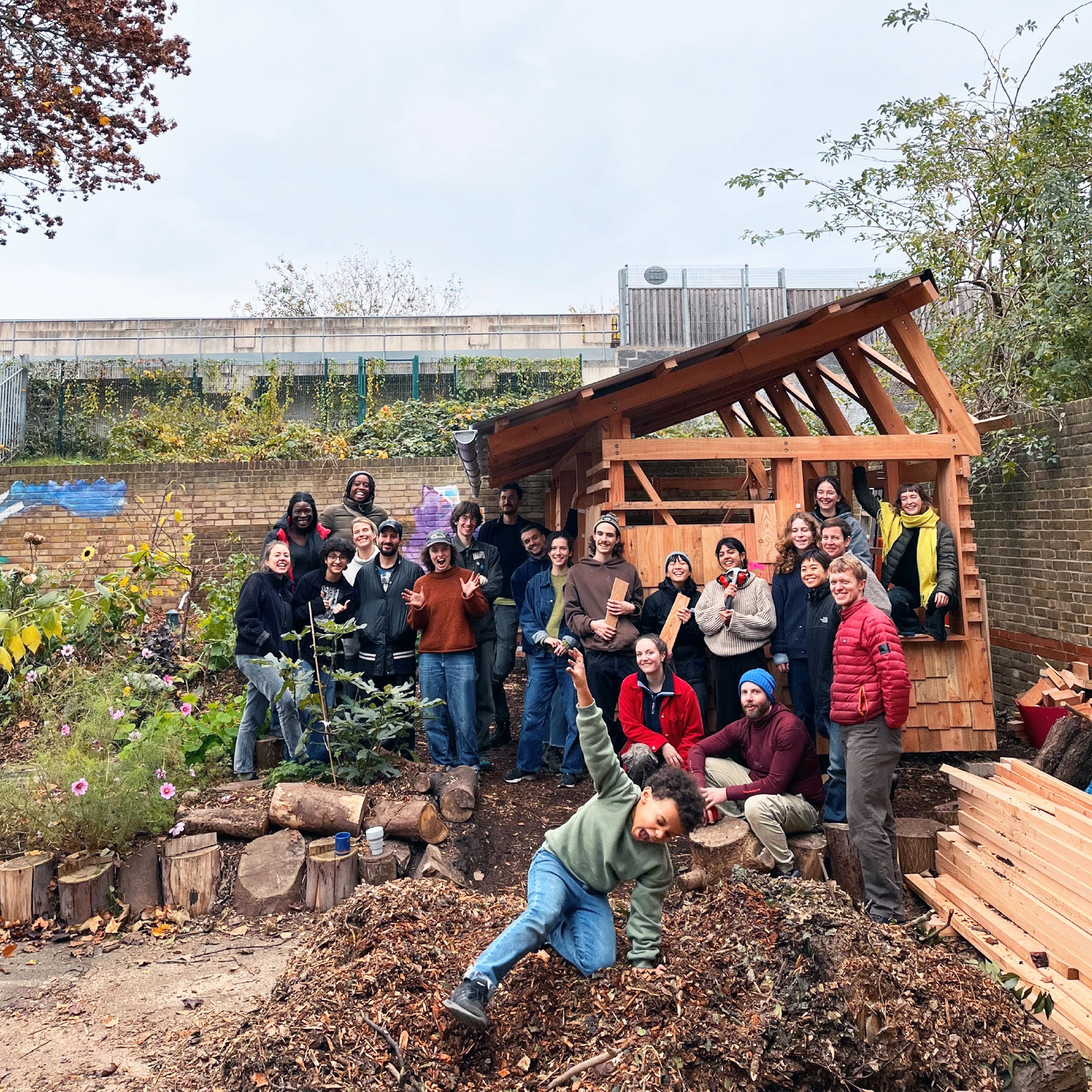 The Winslade Forest Garden at Bridgehouse Gardens - AJ Buildings Library