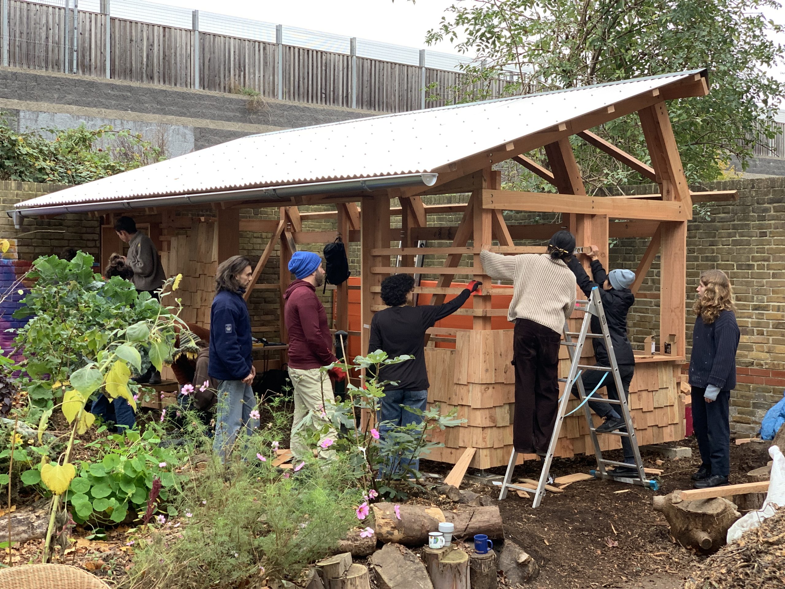 The Winslade Forest Garden at Bridgehouse Gardens - AJ Buildings Library