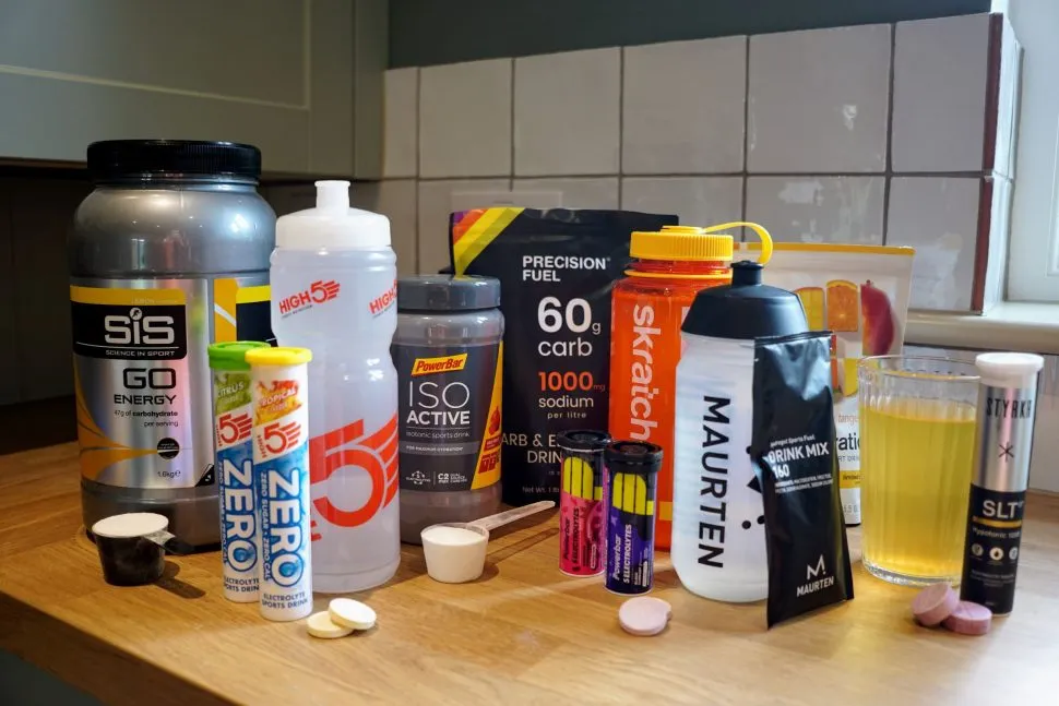 Best cycling energy drinks 2026: Electrolyte and carb mix powders | Cyclist